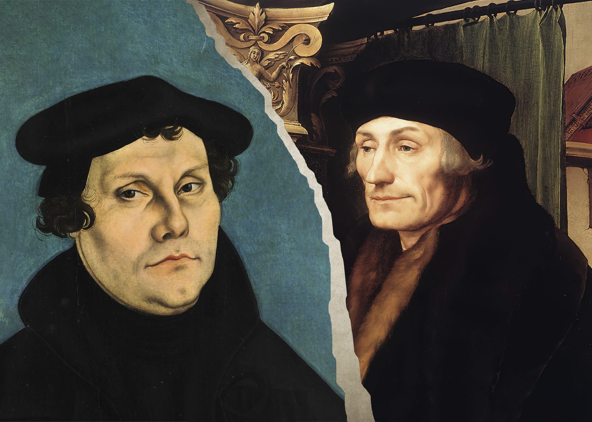 Erasmus Rotterdamilainen ja Martti Luther olivat ystäviä, joista tuli ...